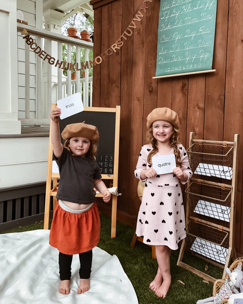 Simple French Flashcard Set – Kindergarten Toolkit